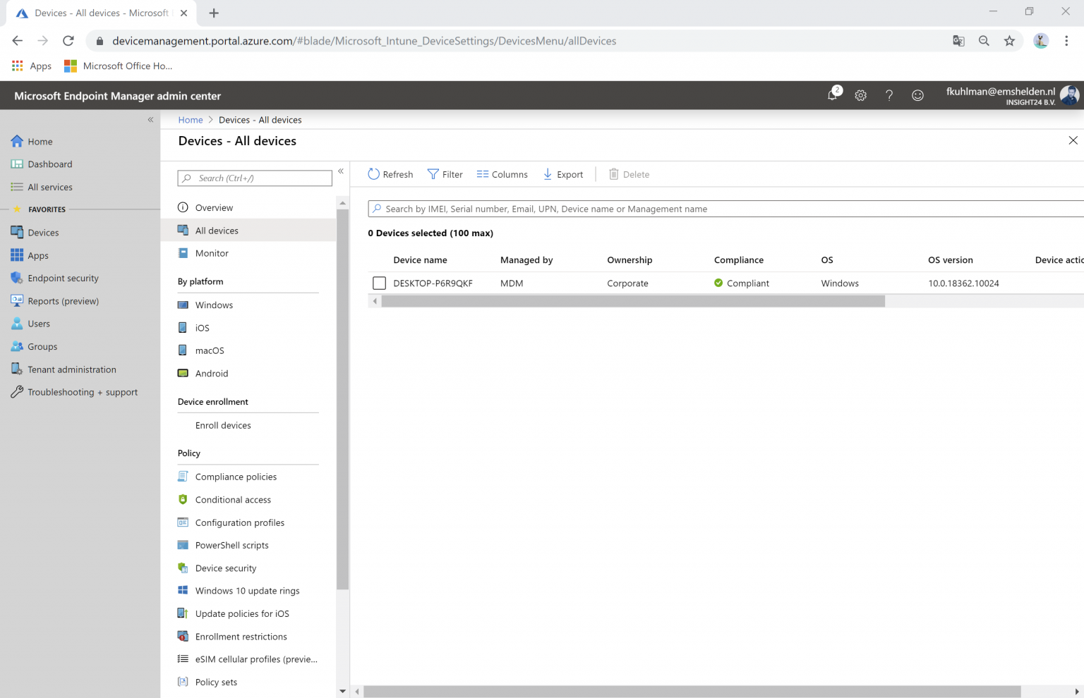 Implementing RBAC and Scoping in Microsoft Intune - Modern Workplace Blog