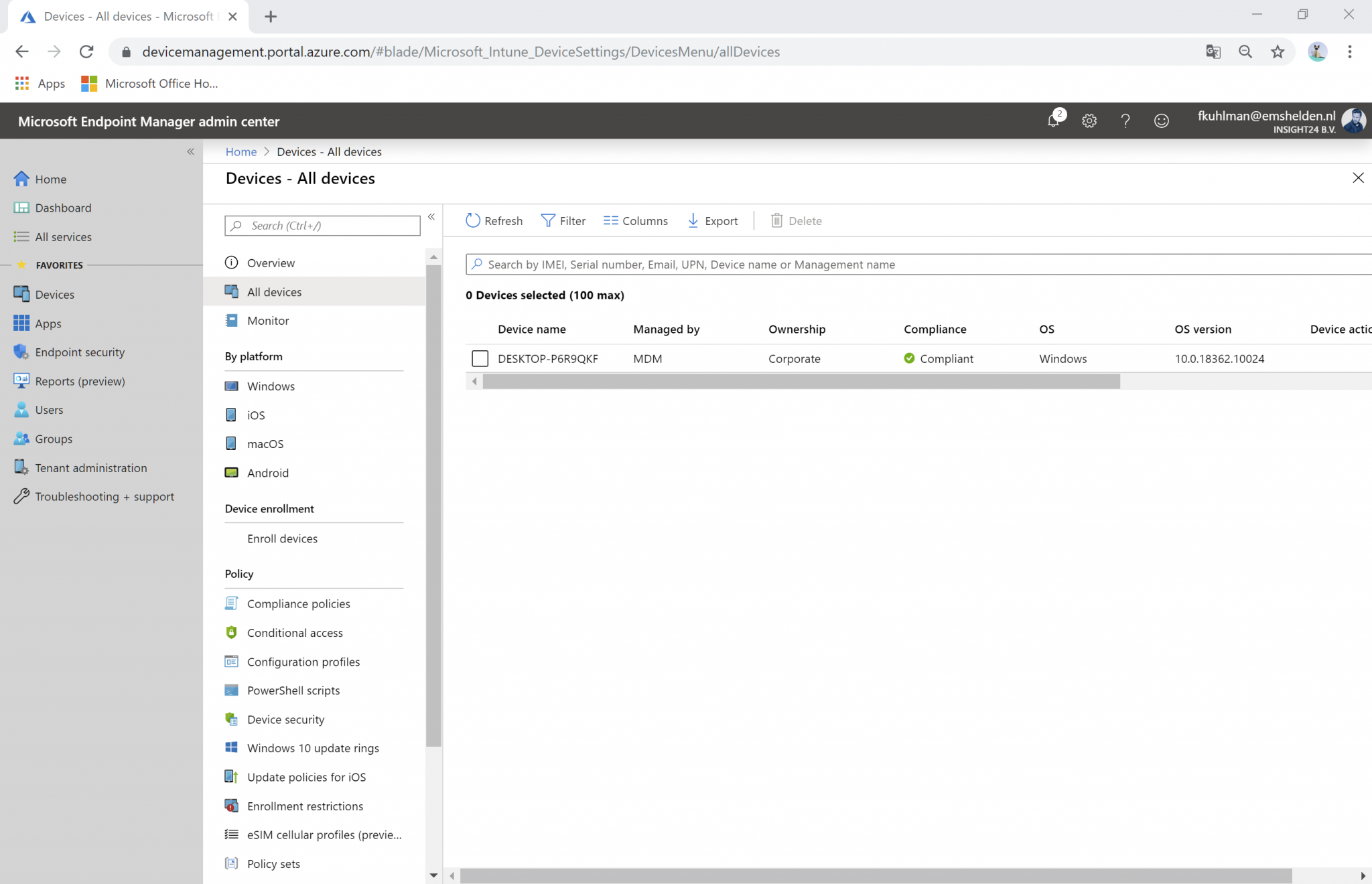 Implementing RBAC and Scoping in Microsoft Intune - Modern Workplace Blog