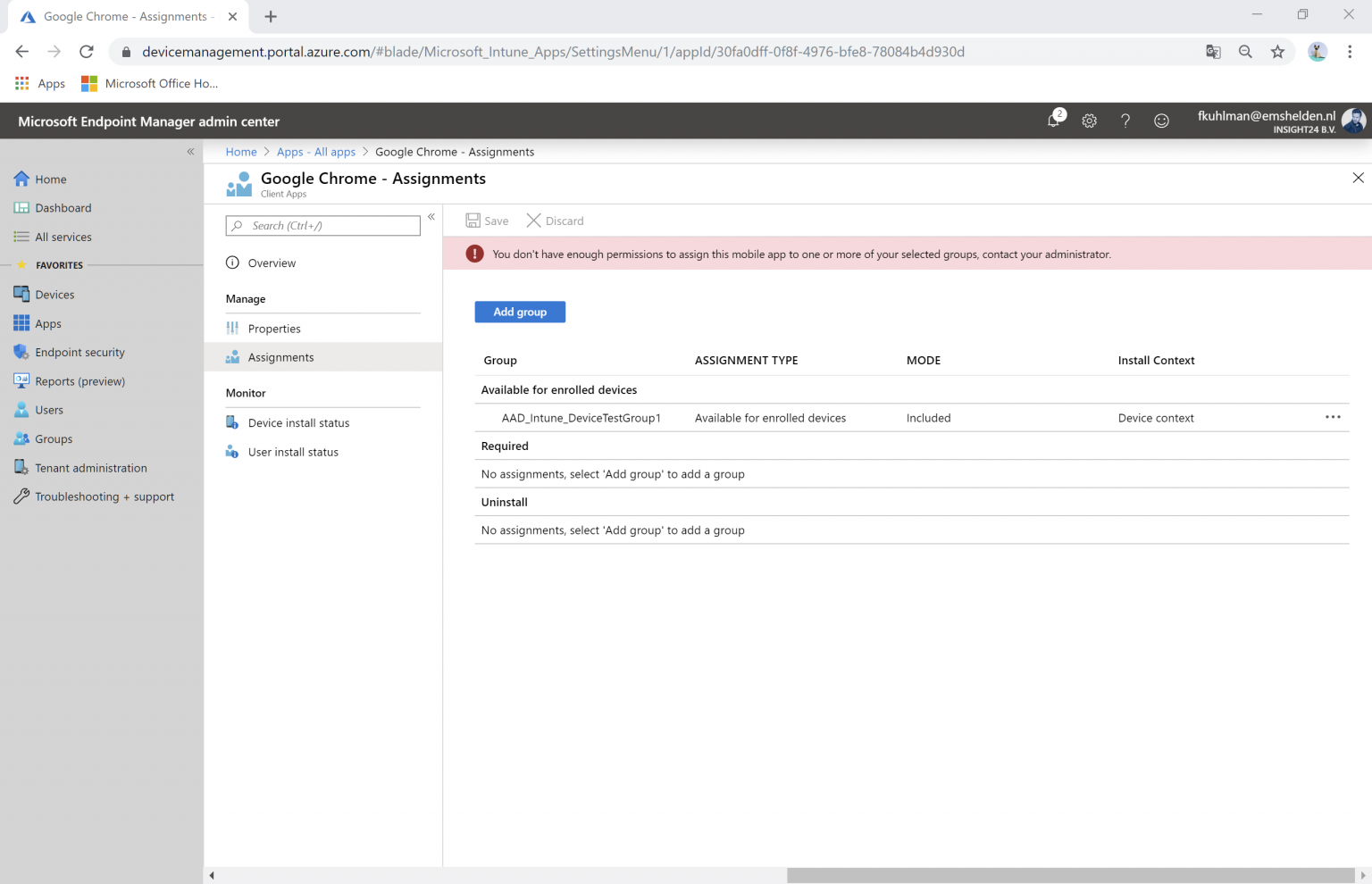 Implementing RBAC and Scoping in Microsoft Intune - Modern Workplace Blog