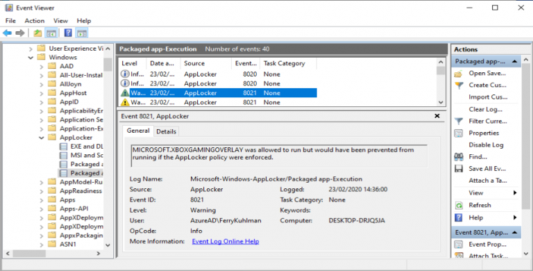 A guide to implementing Applocker on your Modern Workplace - Modern ...