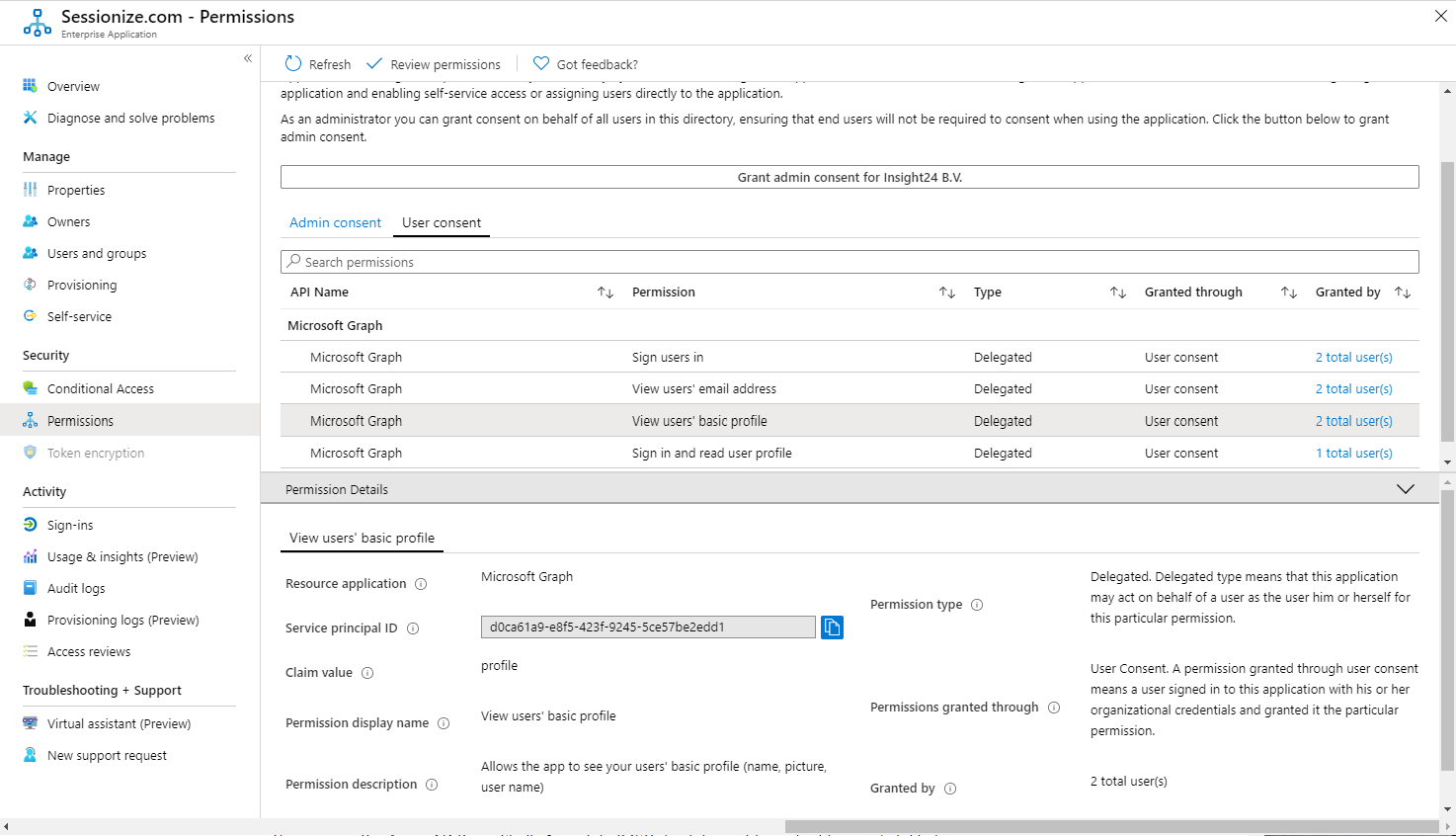 Did you already modify your Azure AD consent defaults settings? Here is ...