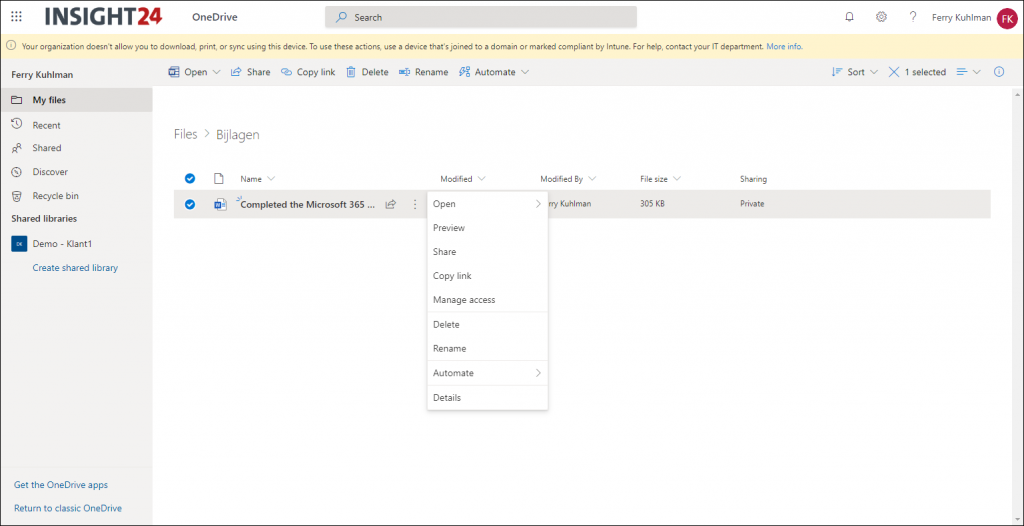 Limit Access to Outlook Web Access, SharePoint Online and OneDrive ...
