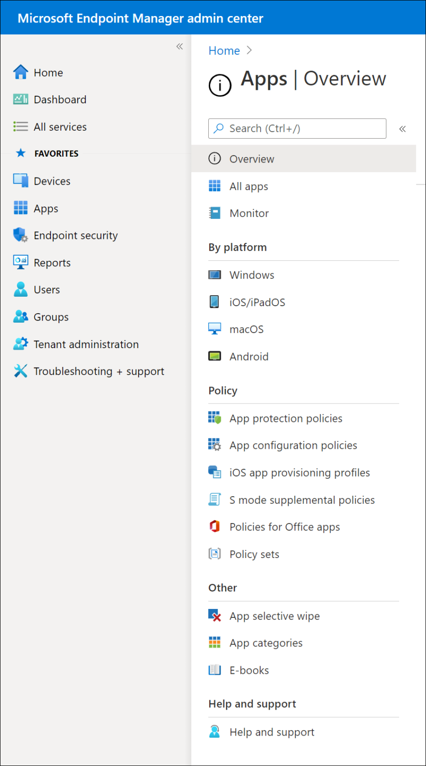 Mobile Application Management for Mobile Devices with Microsoft ...