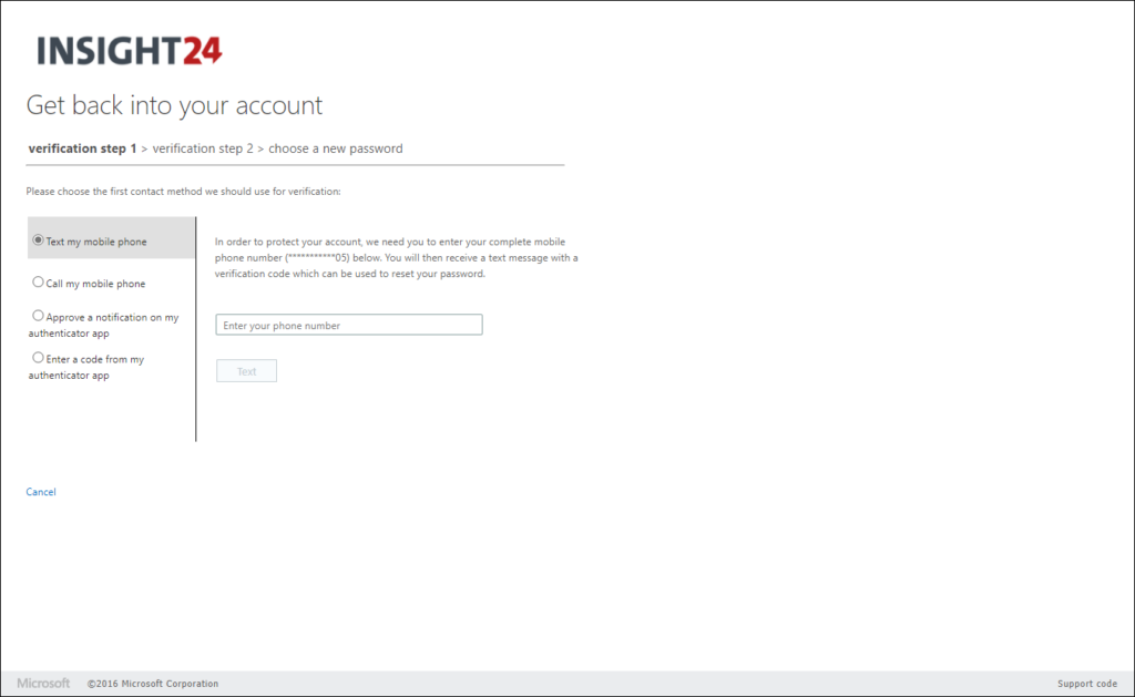 Enabling Self Service Password Reset (SSPR) for your Modern Workplace ...