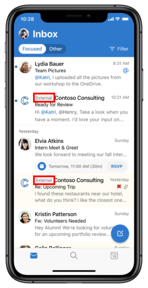 Enable external sender identification in Exchange Online - Modern ...