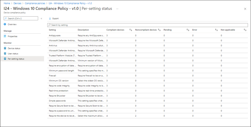 Designing and configuring compliance policies for your Windows Modern ...