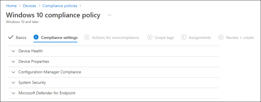 Designing and configuring compliance policies for your Windows Modern ...