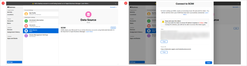 Setting up Apple Business Manager for use with Azure Active Directory ...