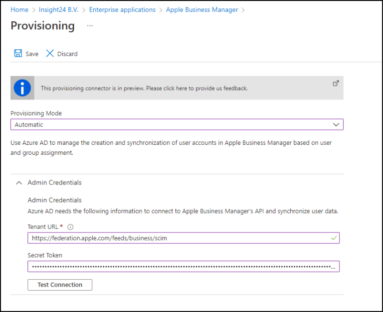 Setting up Apple Business Manager for use with Azure Active Directory ...
