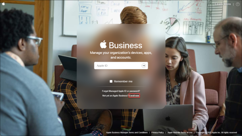 Setting up Apple Business Manager for use with Azure Active Directory ...
