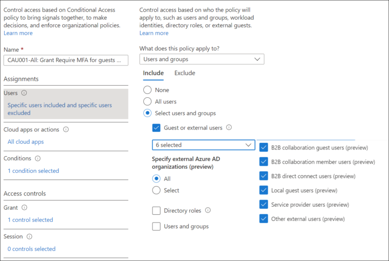 Conditional Access public preview functionality reviewed (22H2) - Part ...