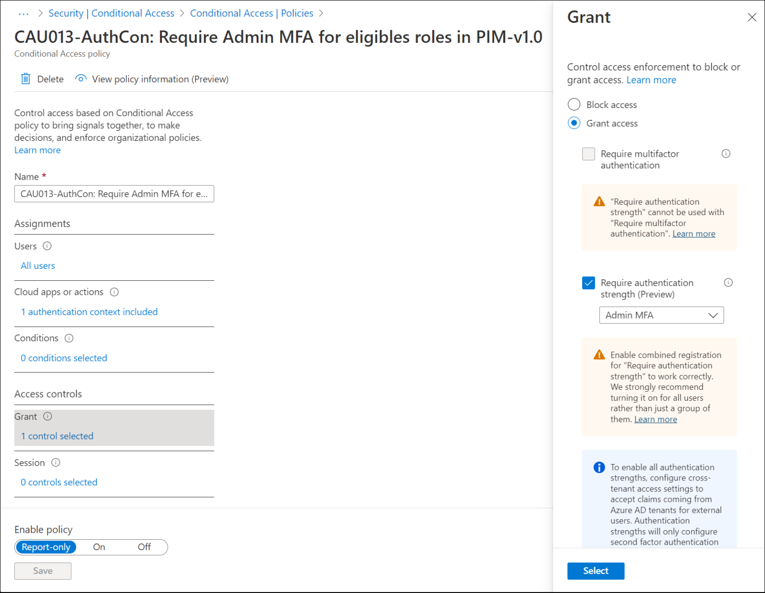 Azure AD Conditional Access authentication context now also available for Azure AD Privileged ...