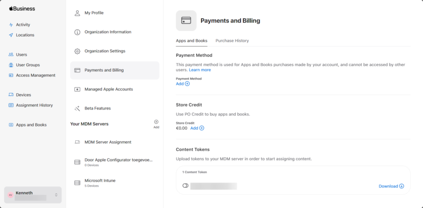 Renewing Apple Enrollment Program, VPP Token, and MDM Push Certificate ...