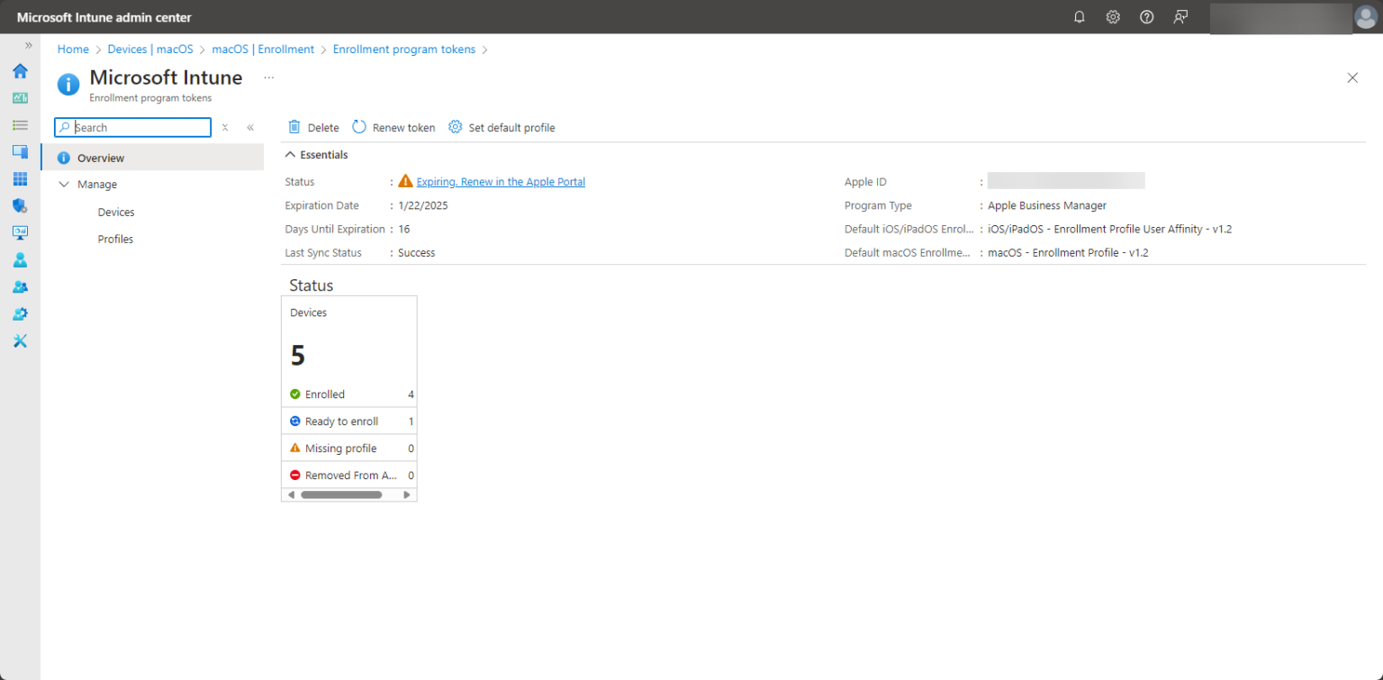 Renewing Apple Enrollment Program, VPP Token, and MDM Push Certificate ...